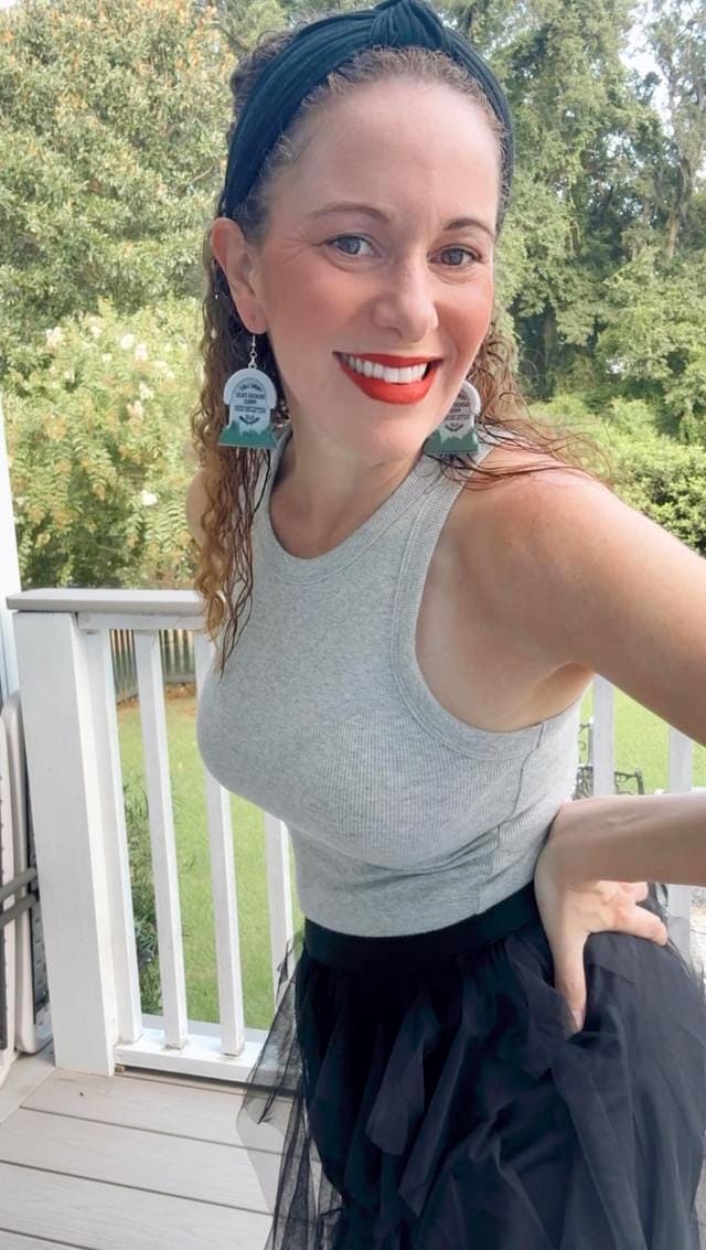Good Old Fred Tombstone Haunted Mansion Acrylic Dangle Earrings - Etsy