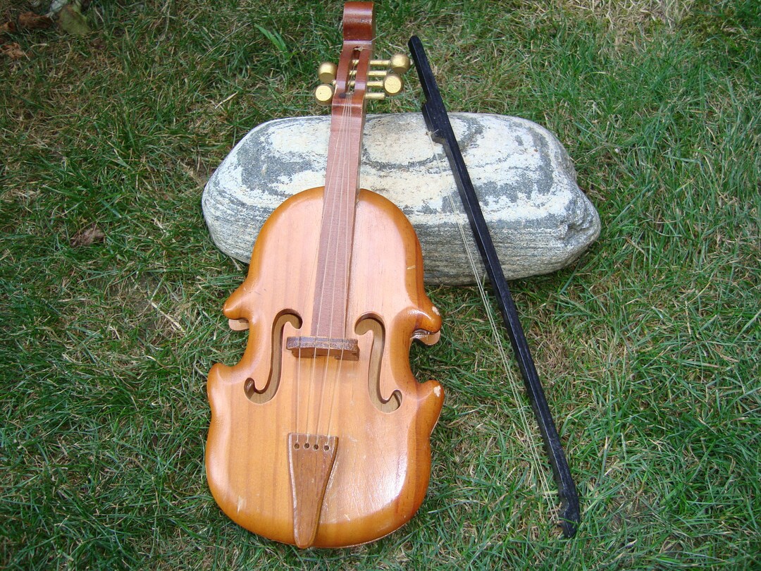 Vintage Violin Musical Gift for Her,decorative Ornaments, Instrument ...