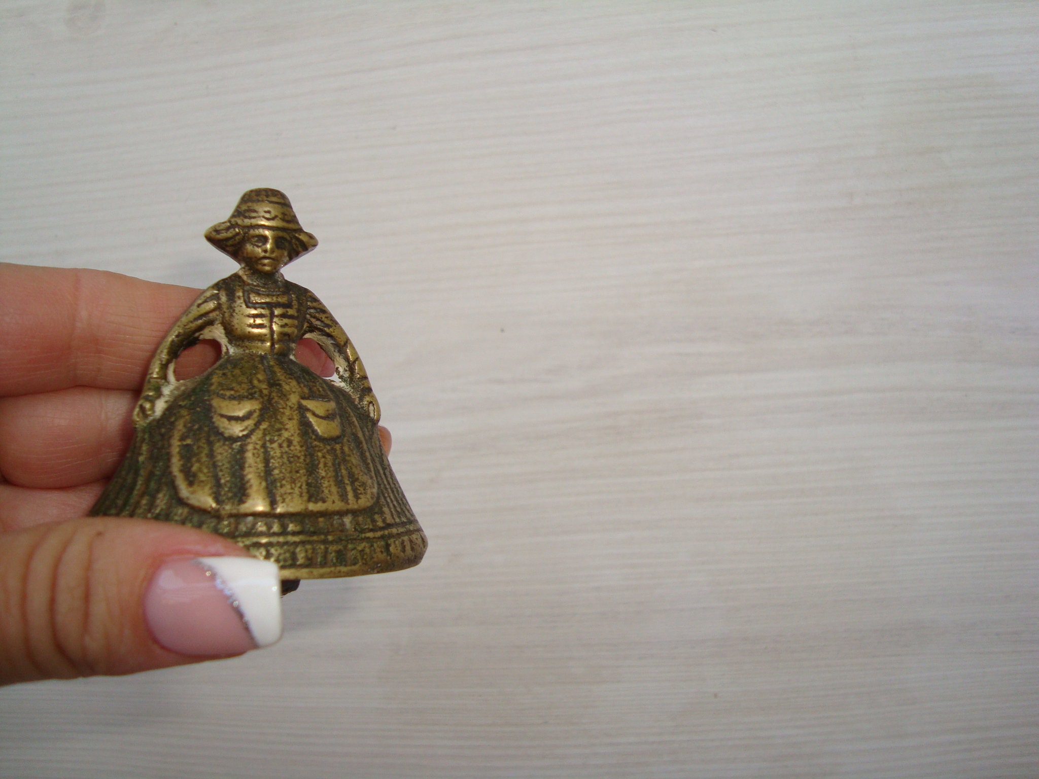 Vintage Welsh , Lady, Brass Bell ,gift - Etsy