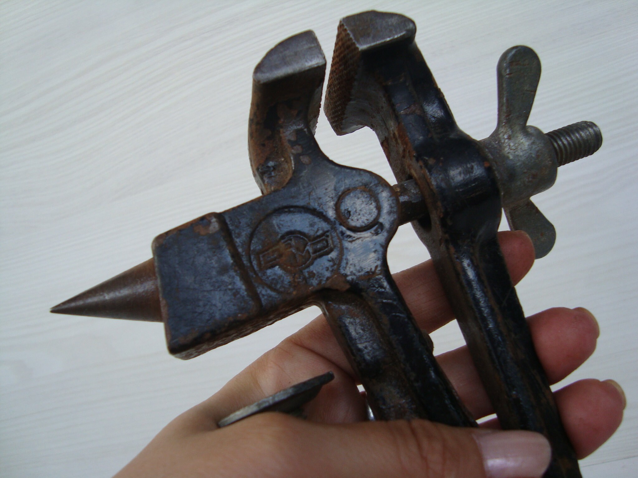 Vintage Soviet Vise With Anvil Watchmaker Tool Jewelry Tool - Etsy