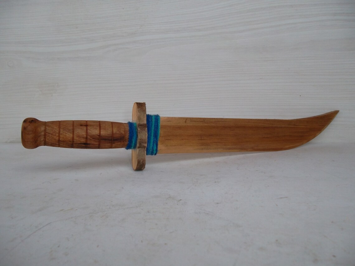 Wooden Toy Dagger Handmade Child's Toy gift for boy | Etsy