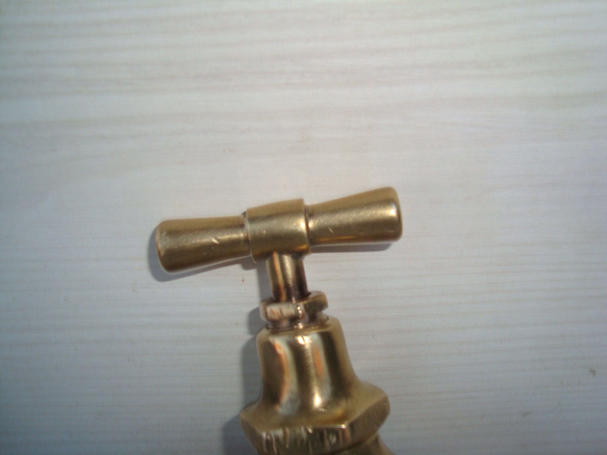 Tap, Vintage Brass Water Tap, Old Water Tap 1950s, Vintage Brass ...
