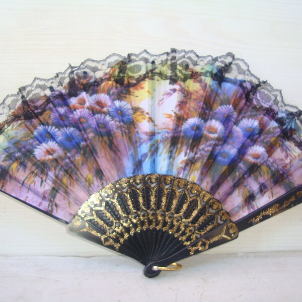 Spanish Hand Fan - Etsy