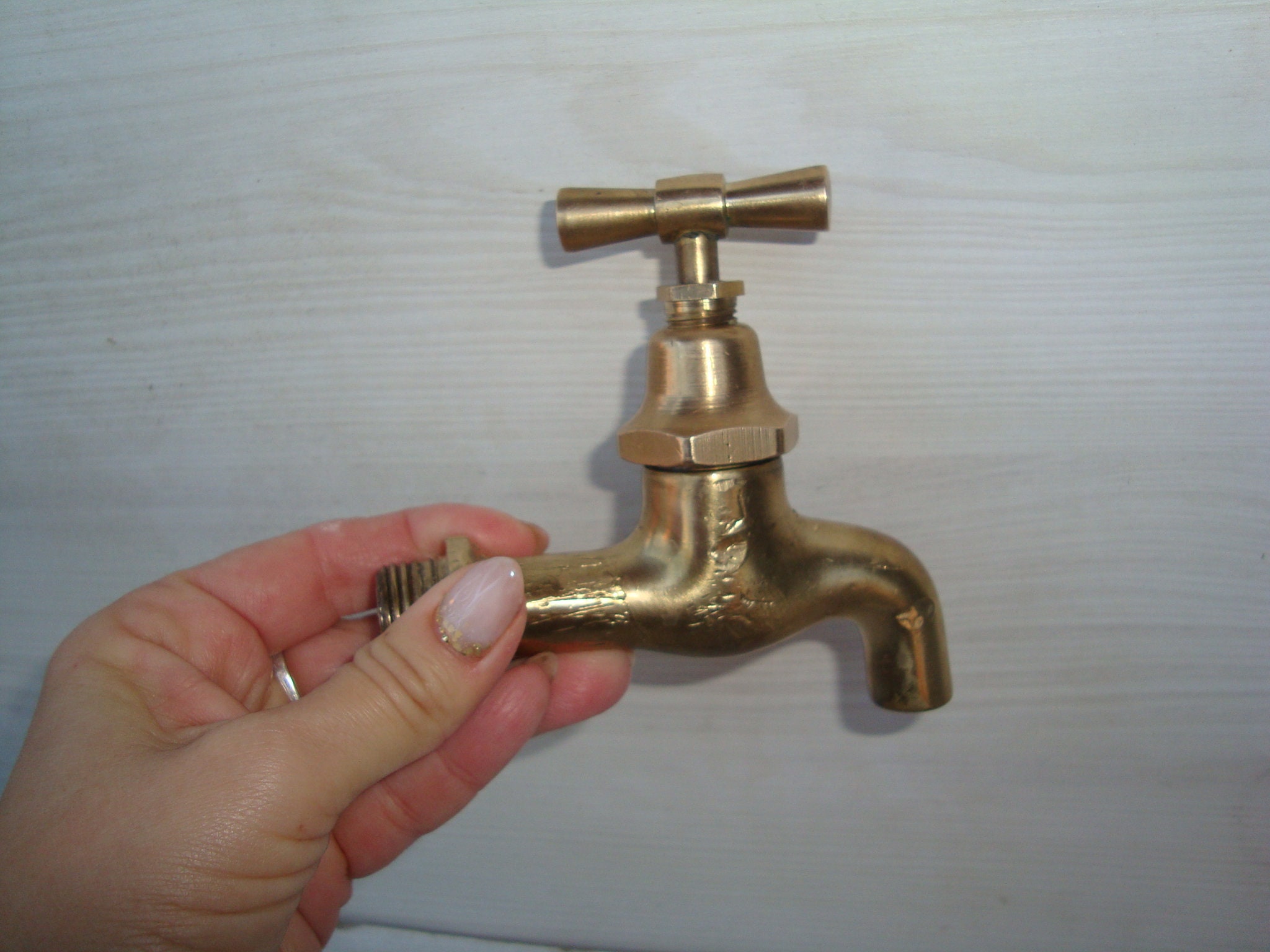 Tap Vintage Brass Water Tap Old Water Tap 1950s Vintage - Etsy