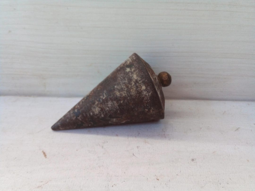 Metal Plumb Bob, Vertical Level, Vintage Plumb Bob, Master Builder ...