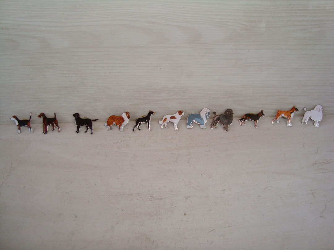 Vintage, Big Dog, Pin Soviet Vintage Badge, Set of 11, Collectible ...