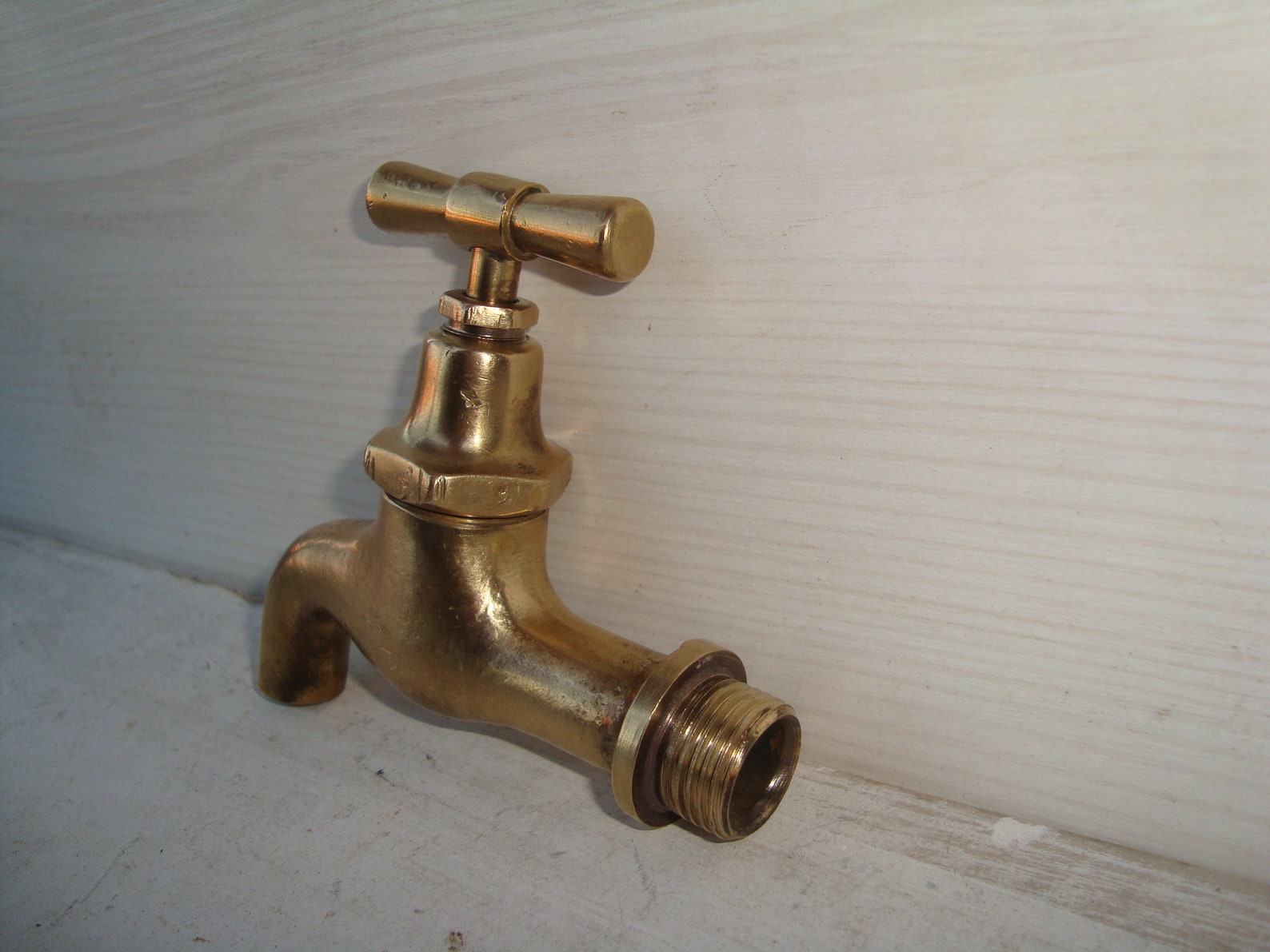 Tap, Vintage Brass Water Tap, Old Water Tap 1950s, Vintage Brass ...