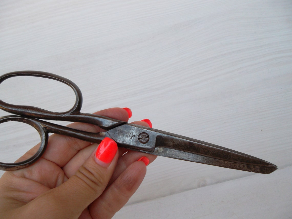 Vintage Scissors Solingen, Germany Scissors, Vintage Scissors, Metal ...