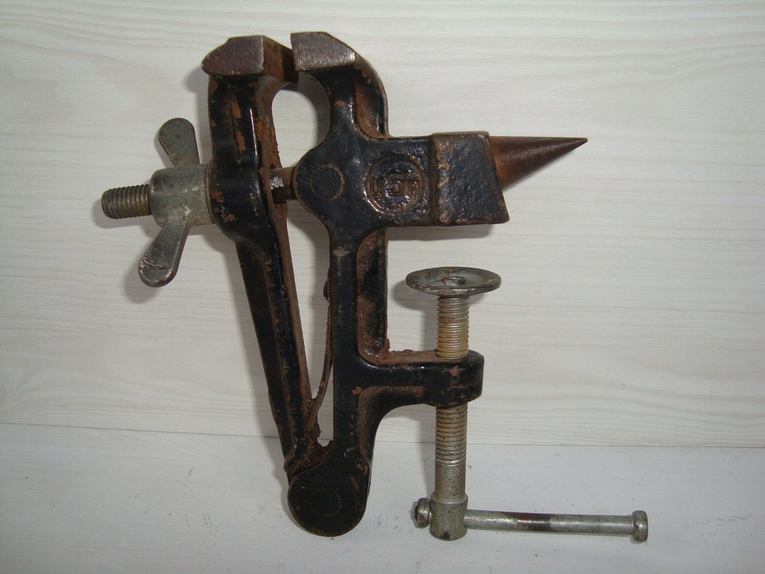 Vintage Soviet Vise With Anvil Watchmaker Tool Jewelry Tool - Etsy