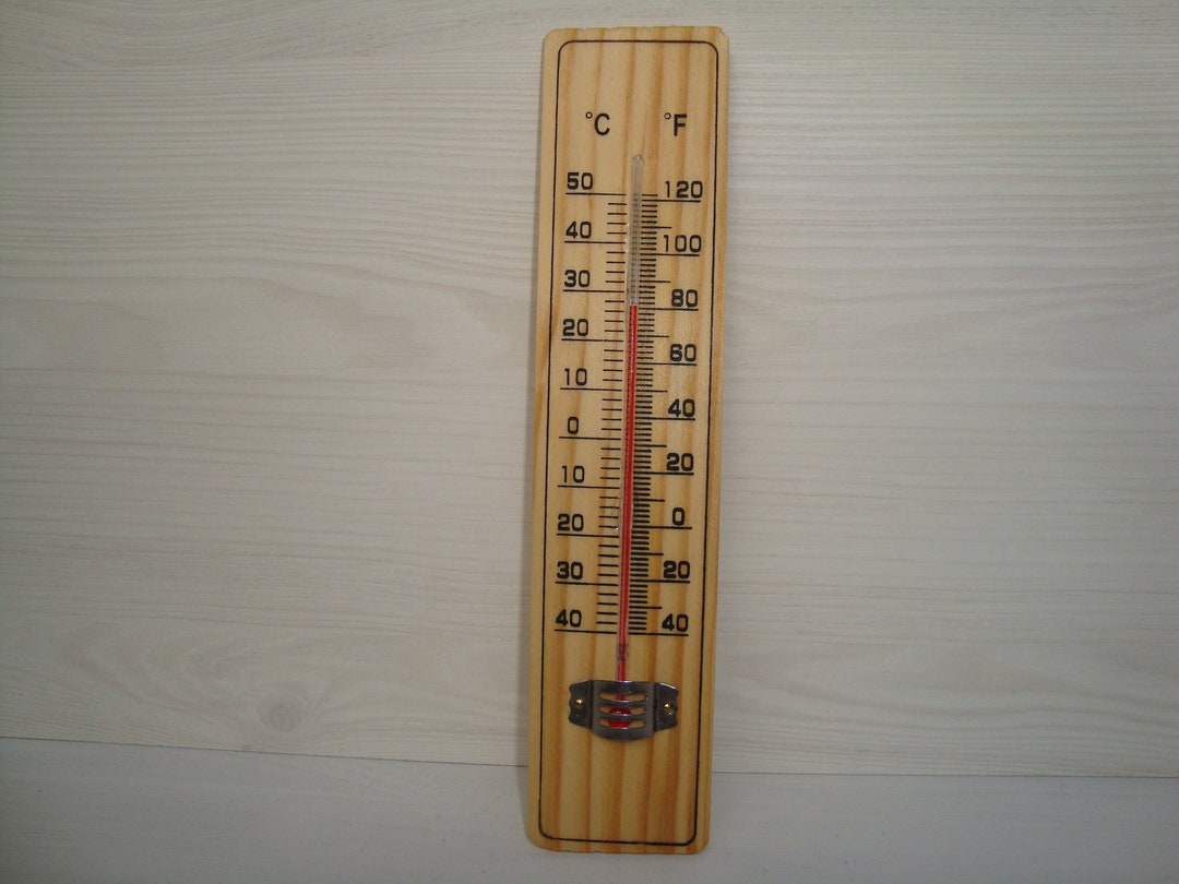 Vintage Thermometer , Indoor Thermometer ,outdoor Thermometer, Wall ...