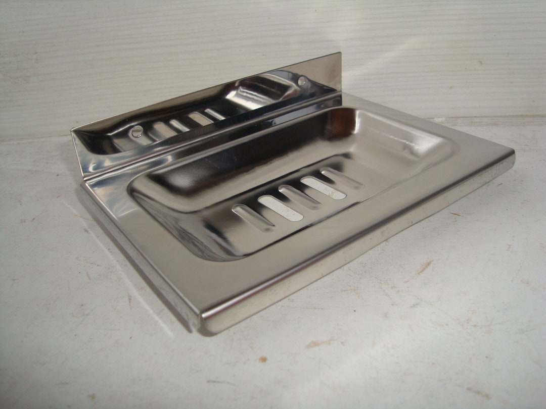 Soap Dish for Wall, Rustic Soap Holder, Soap Bowl, Vintage Metal Soap ...