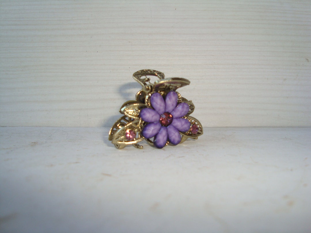 Vintage Hair Clip, Jaw Claw Clip,old Clip Hair, Hair Clip,metal Hair ...
