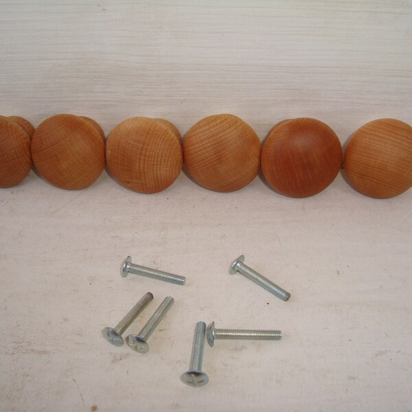 Wooden Knobs - Etsy