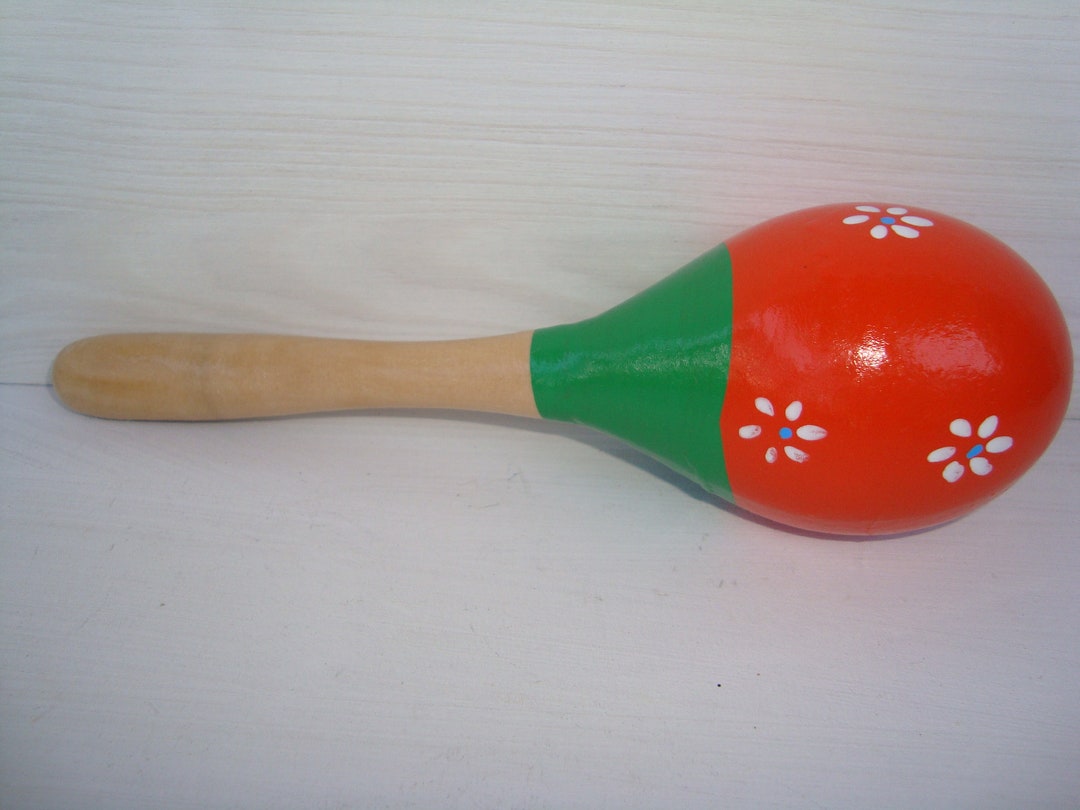 Vintage Maracas,hand Made Maracas,marakas,wooden Made Maracas,musuc ...