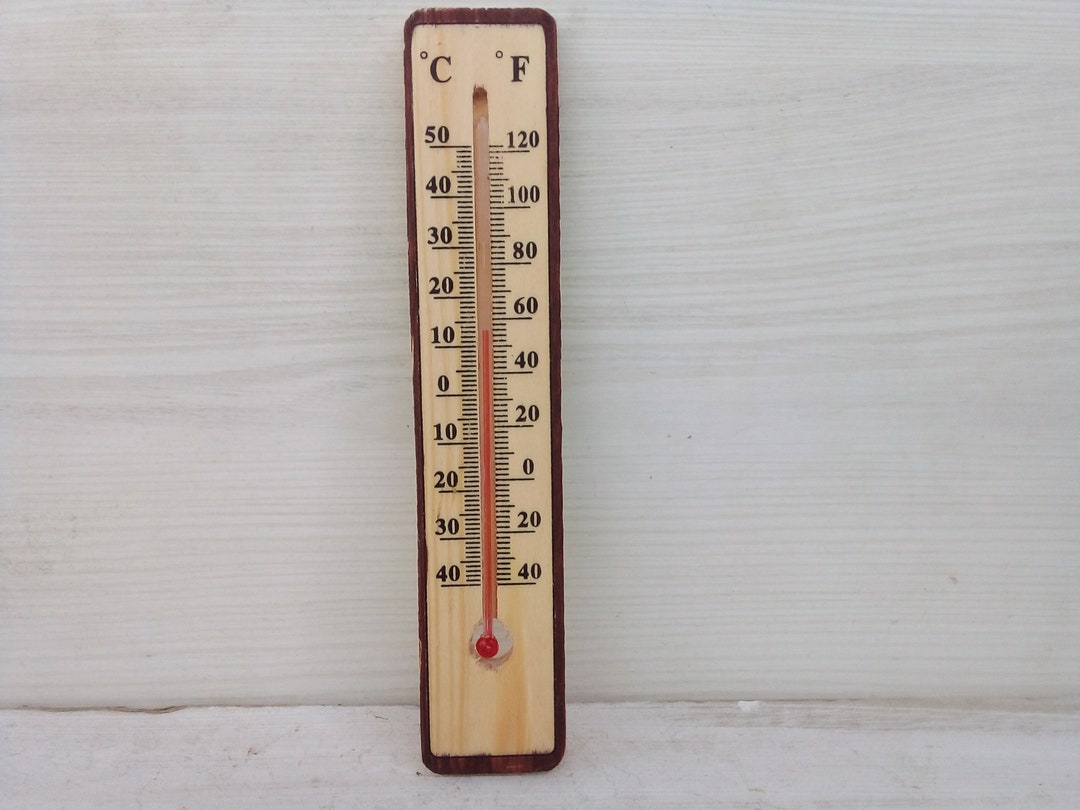 Vintage Thermometer , Indoor Thermometer ,outdoor Thermometer, Wall ...