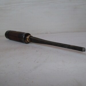 Antique Chisel, Vintage Wooden Tool, Old Rusty Metal Tool, Woodworker ...