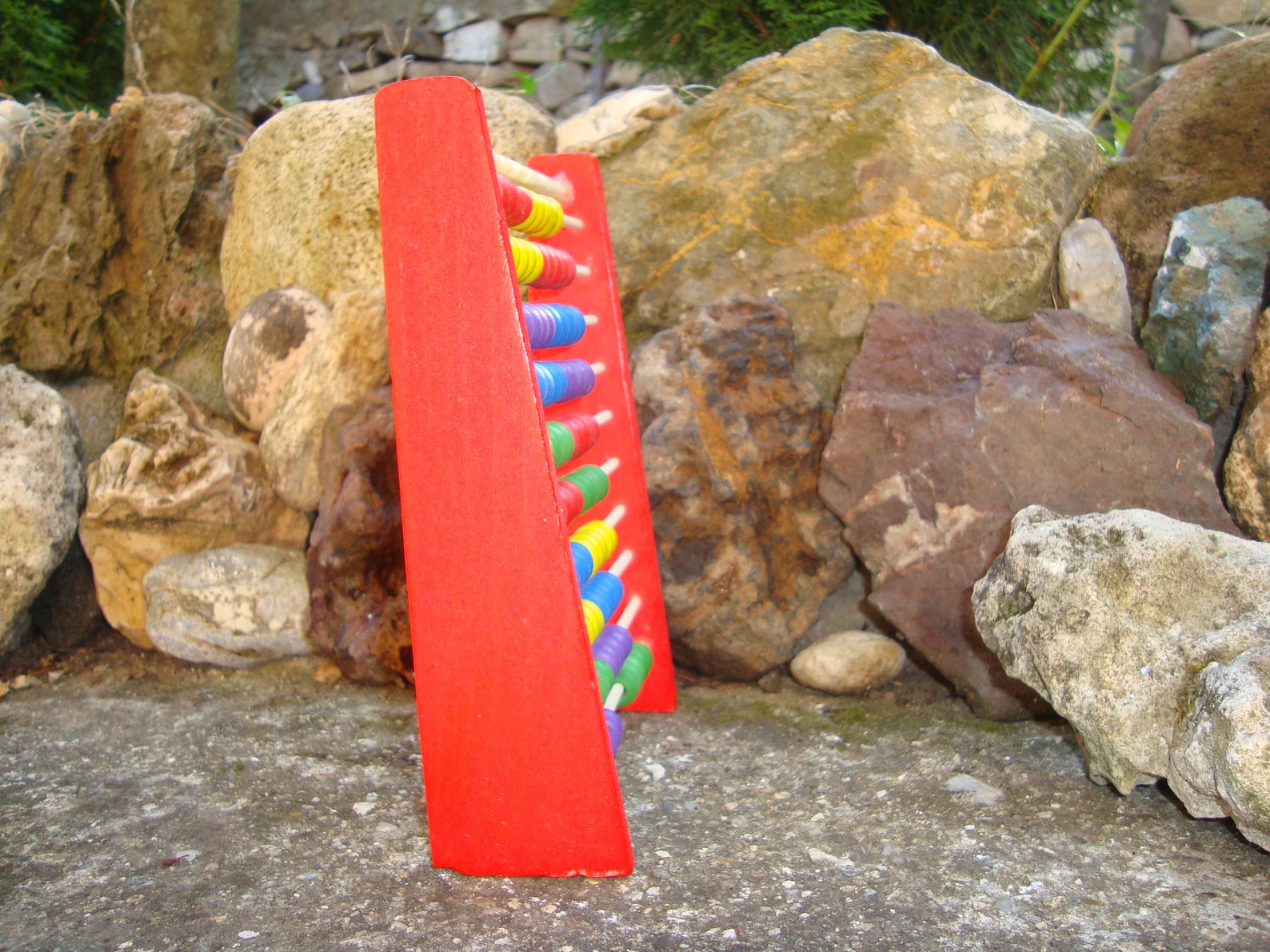 Vintage Educational Toy Wooden Counting Device Primitive | Etsy