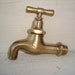 Tap, Vintage Brass Water Tap, Old Water Tap 1950s, Vintage Brass ...