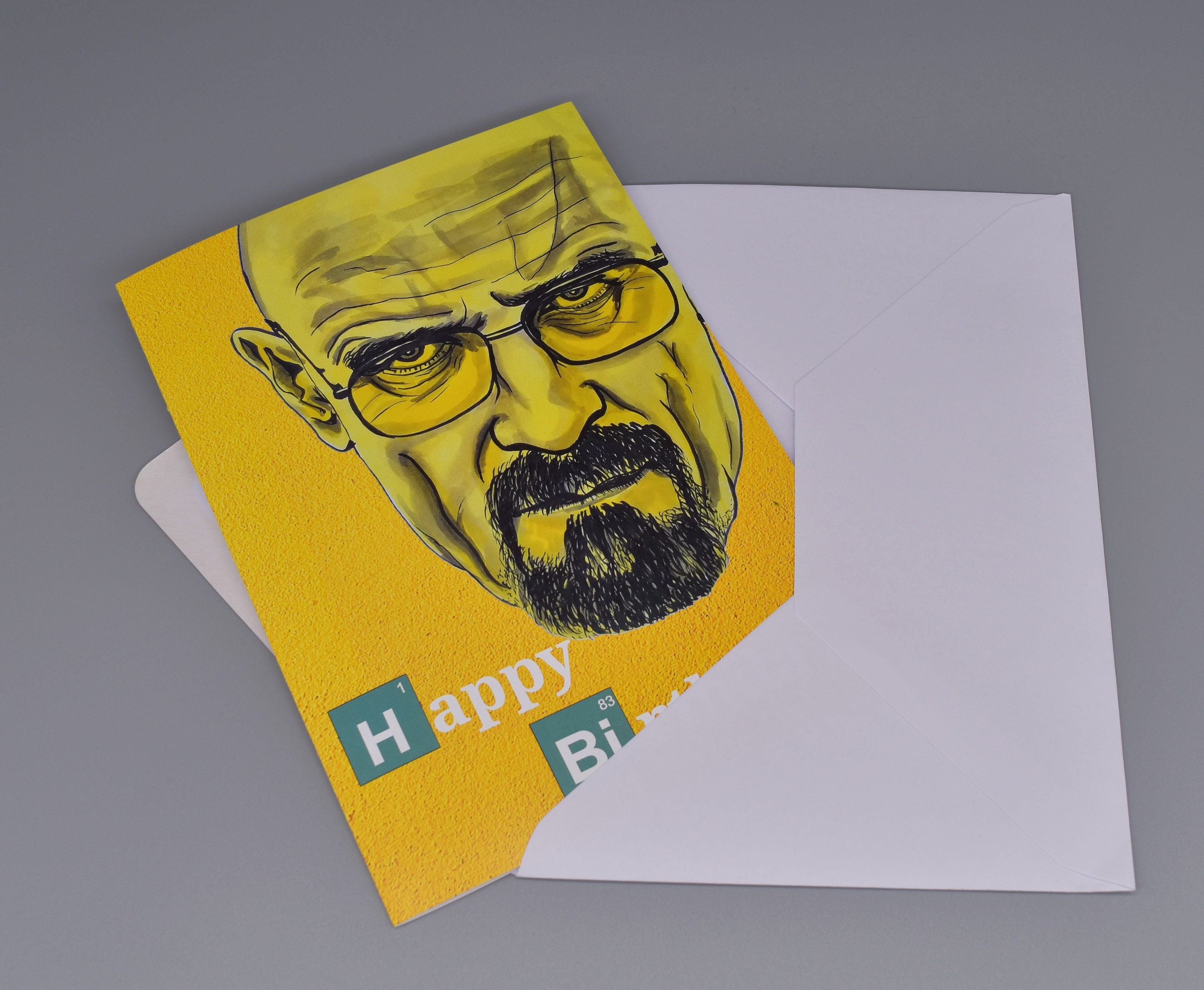Breaking Bad Birthday Card Etsy