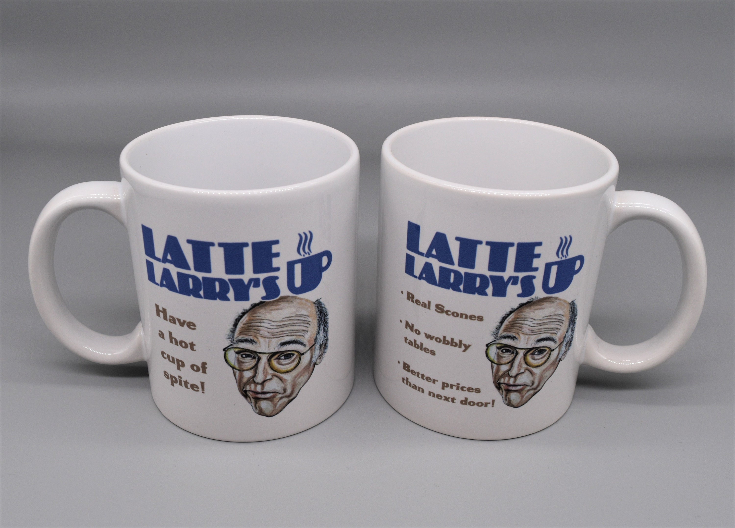 Larry David Latte Larry Coffee Mug Curb Your | Etsy