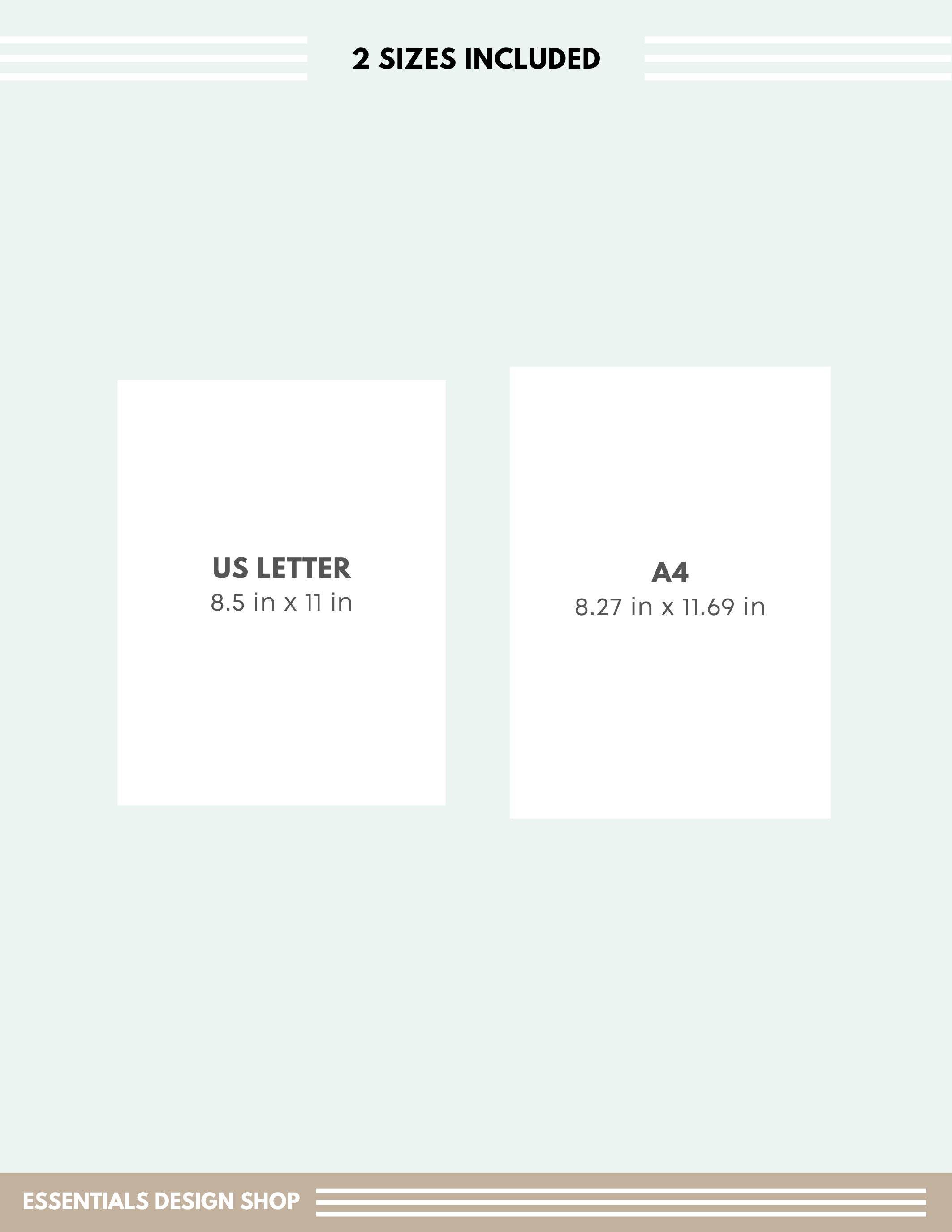 Minimalist Grocery List Printable Grocery Planner, Checklist, Shopping ...