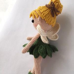 Crochet Pattern for Doll TINKER BELL, PDF english - Etsy