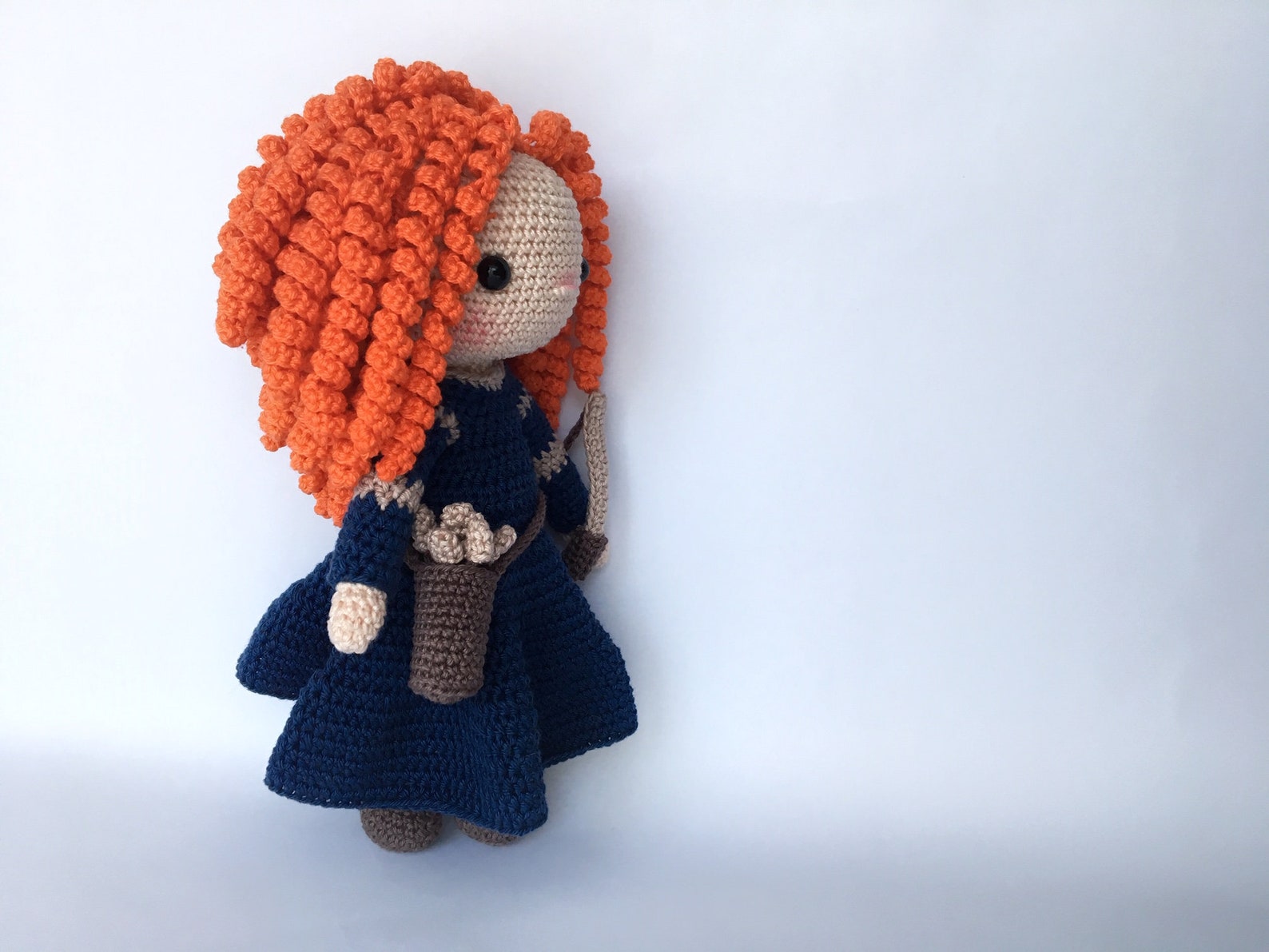Crochet Pattern for Doll MERIDA PDF English | Etsy