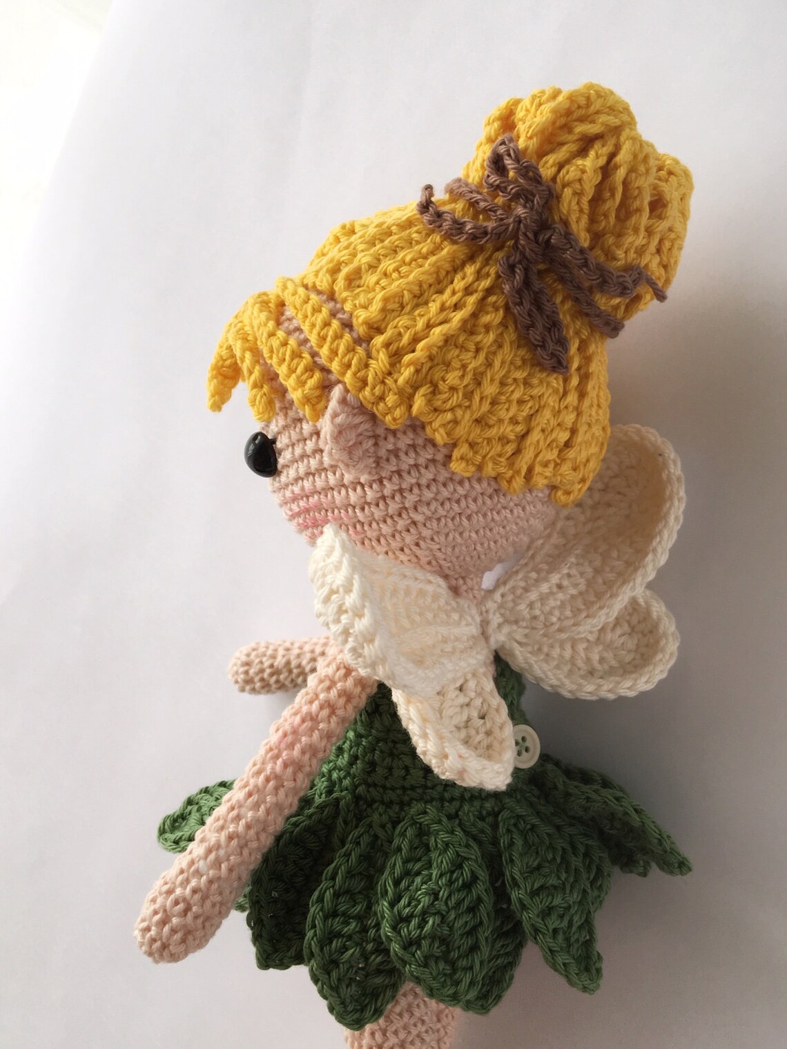 Crochet Pattern for Doll TINKER BELL PDF english | Etsy