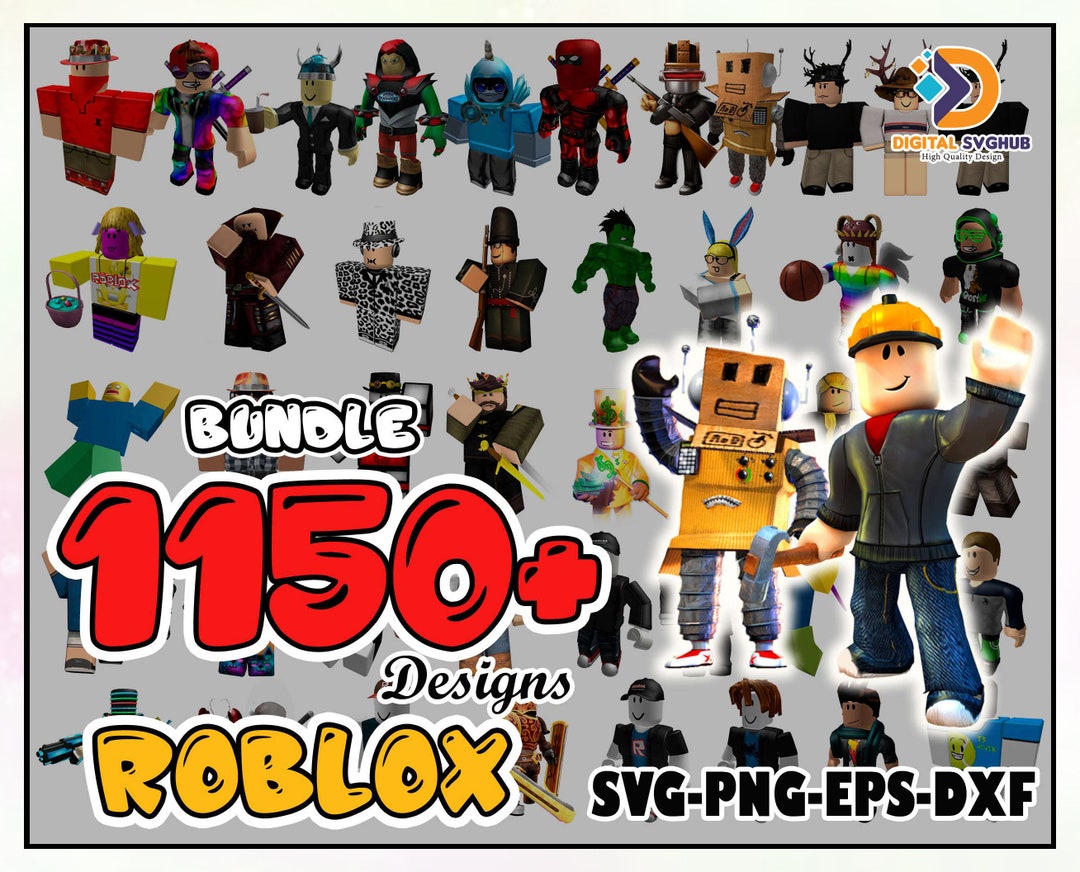 Roblox Svg Bundle Roblox Font Roblox Svg Roblox Svg Files - Etsy