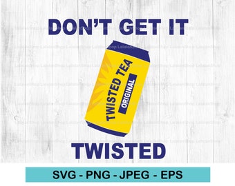 Twisted Tea Svg - Etsy