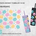 Full Wrap Macaroon Strata Svg for Skinny Tumblers 16 Oz | Etsy