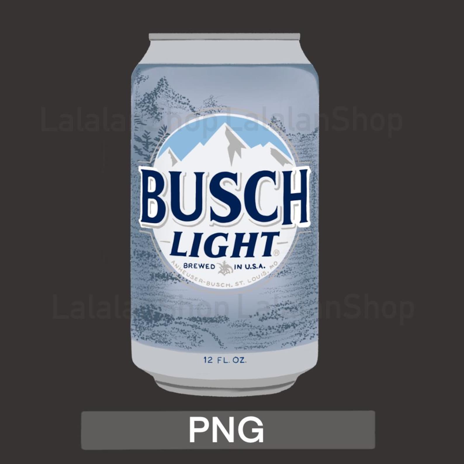 Busch Light Can PNG: Funny Beer Shirt Design (digital Download ...