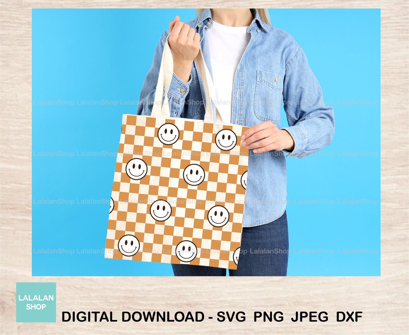 Checkered Pattern Smiley Face Seamless Pattern Smiley Face - Etsy