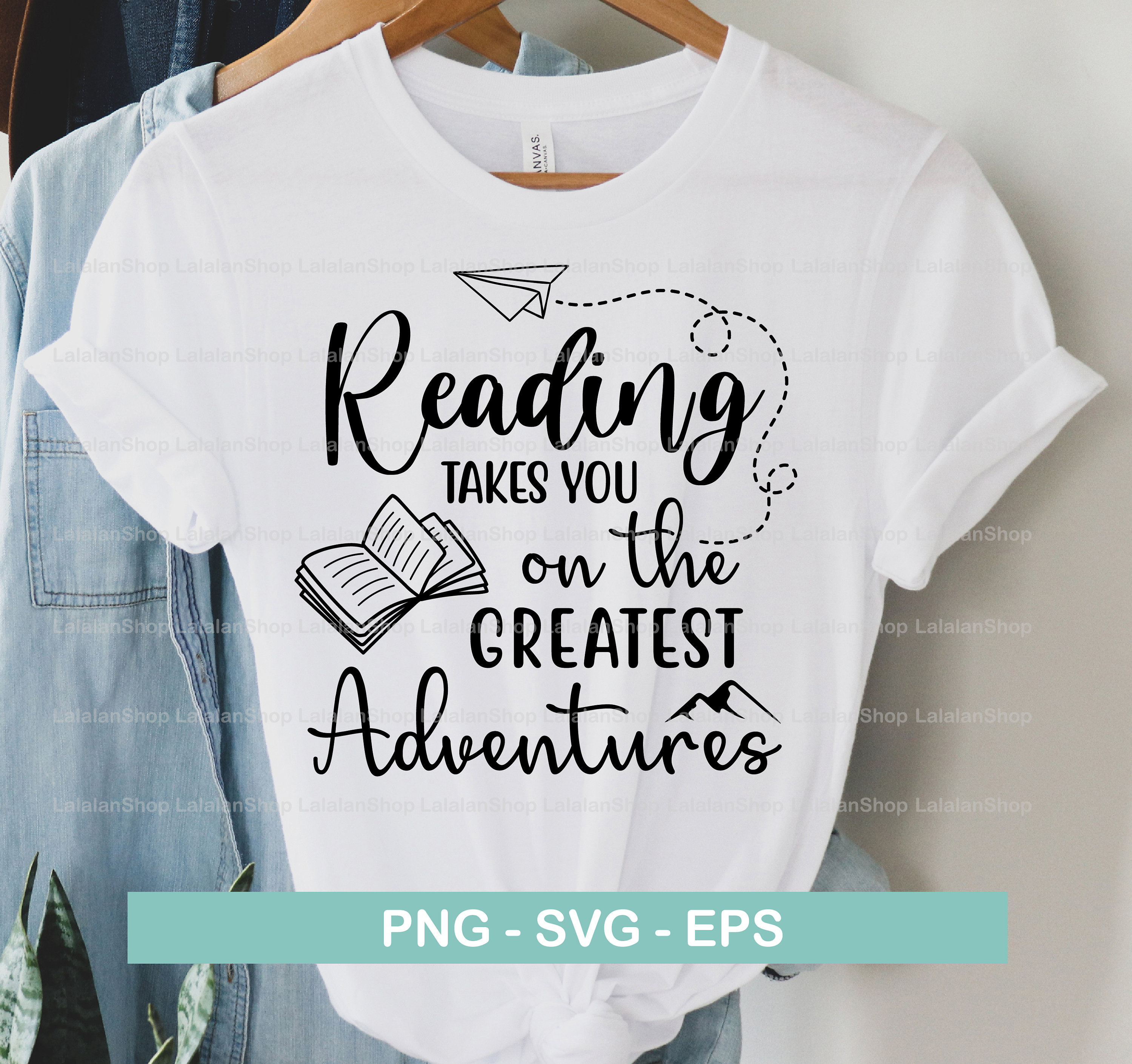 Reading Takes You on the Greatest Adventures SVG Reading - Etsy Canada