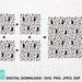 Leopard Ghost Seamless Pattern SVG, Ghost Face Cheetah Pattern Svg ...
