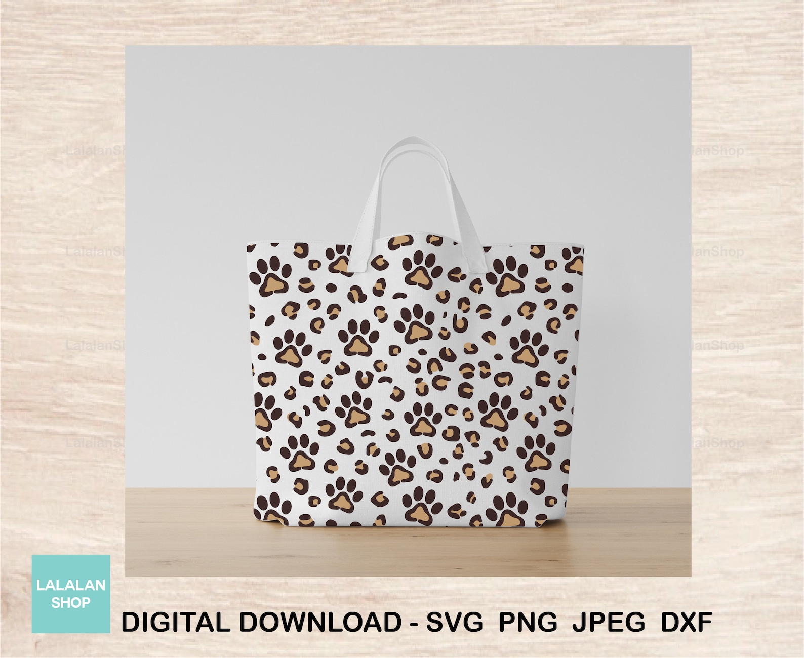 Paw Leopard Print Svg Cat Paw Pattern Svg Dog Paw Pattern | Etsy