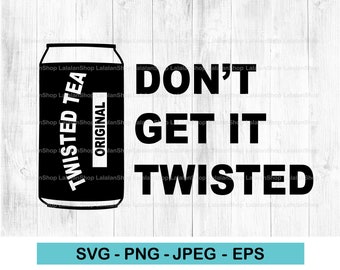 Twisted Tea Svg | Etsy