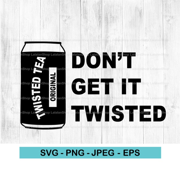 Twisted Tea Svg - Etsy