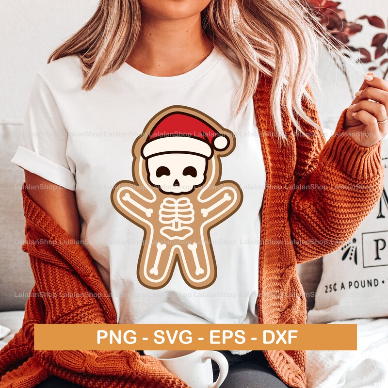 Gingerbread Skeleton - Etsy