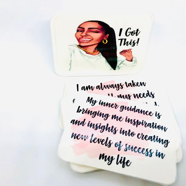 Affirmation Cards for Black Women - Etsy