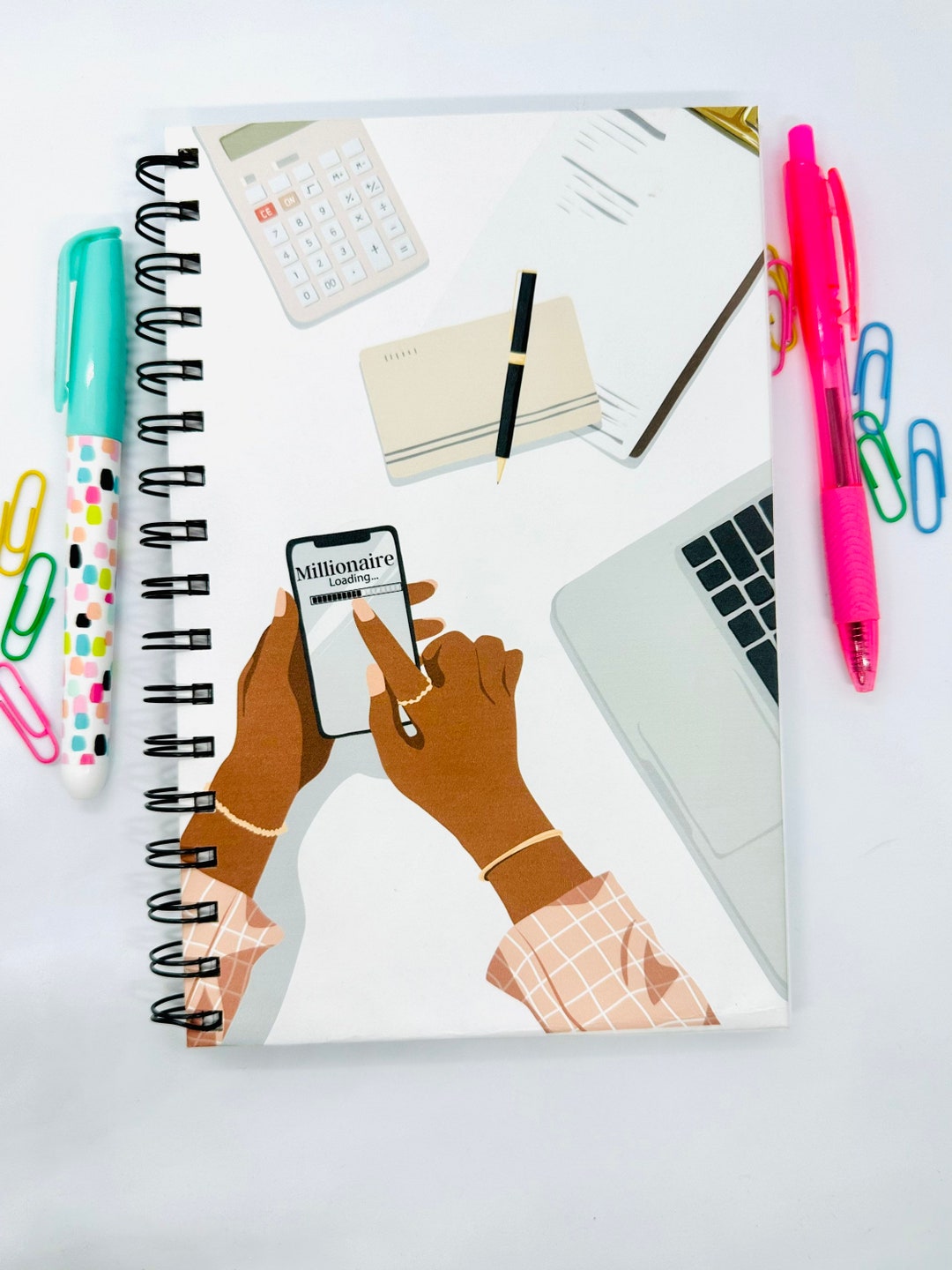 Daily Planner for Black Women Entrepreneurs, Black Girl Weekly Planner ...