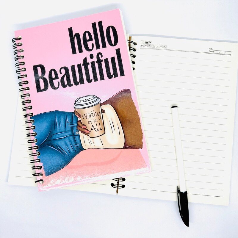 Black Woman Journal - Etsy