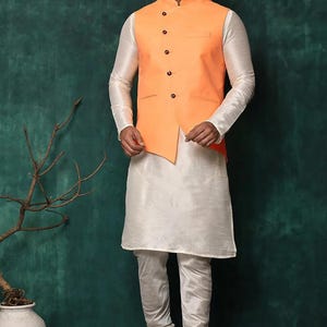 Orange Jacket for Men Modi Jacket for Men Waistcoat Pattern Waistcoat ...