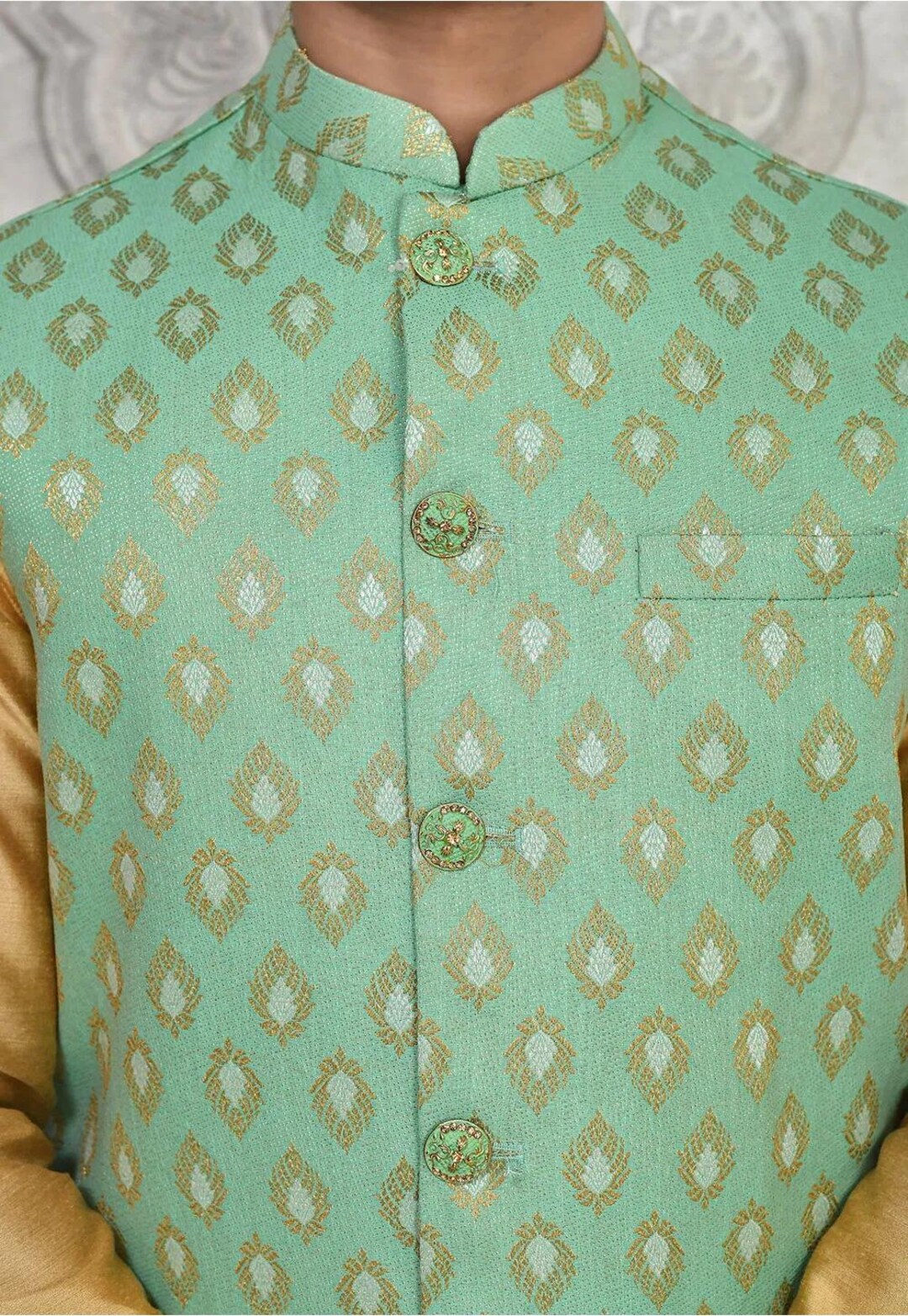 Green Jacket for Men Modi Jacket for Men Waistcoat Pattern Waistcoat ...