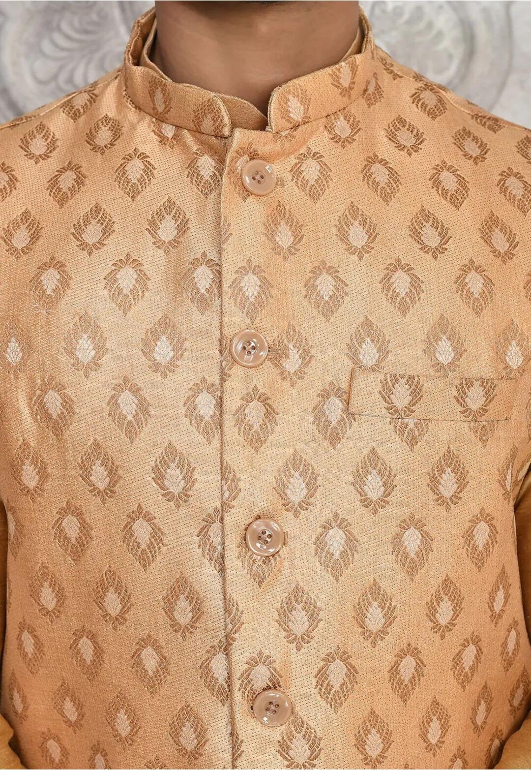 Beige Jacket for Men Modi Jacket for Men Waistcoat Pattern Waistcoat ...