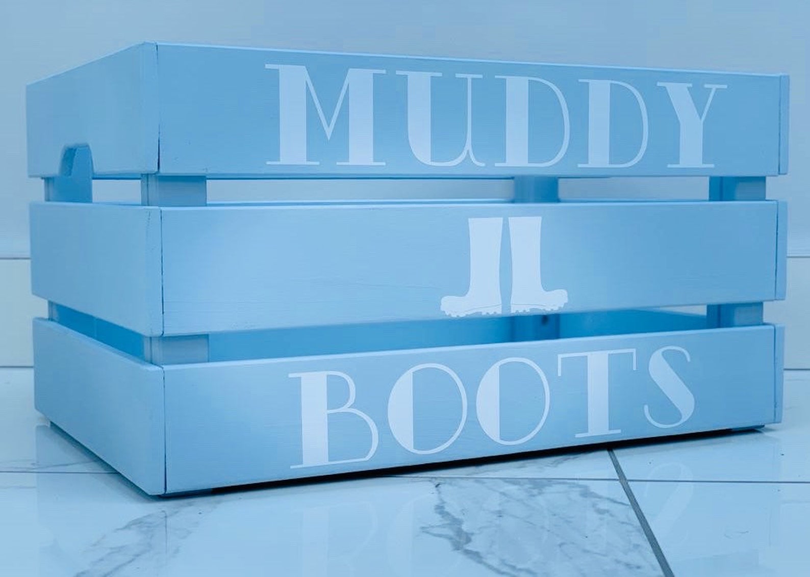Muddy Boots Box Wooden Welly Box Shoe Storage | Etsy