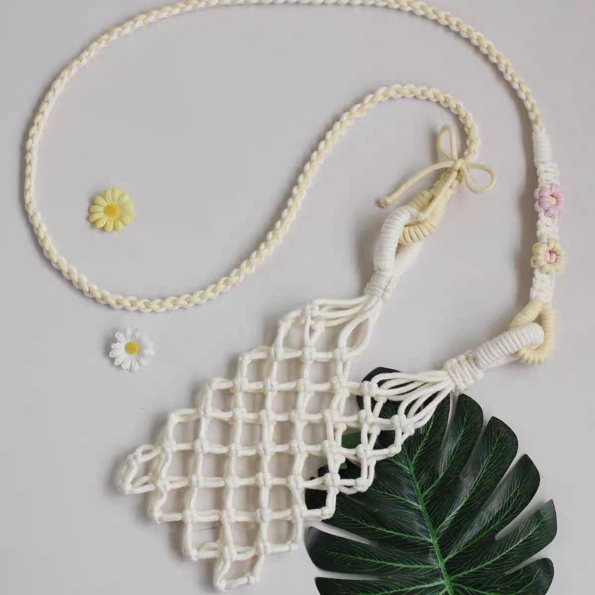 Phone Bag Macrame PDF Pattern , Macrame Tutorial for Beginner, How to ...