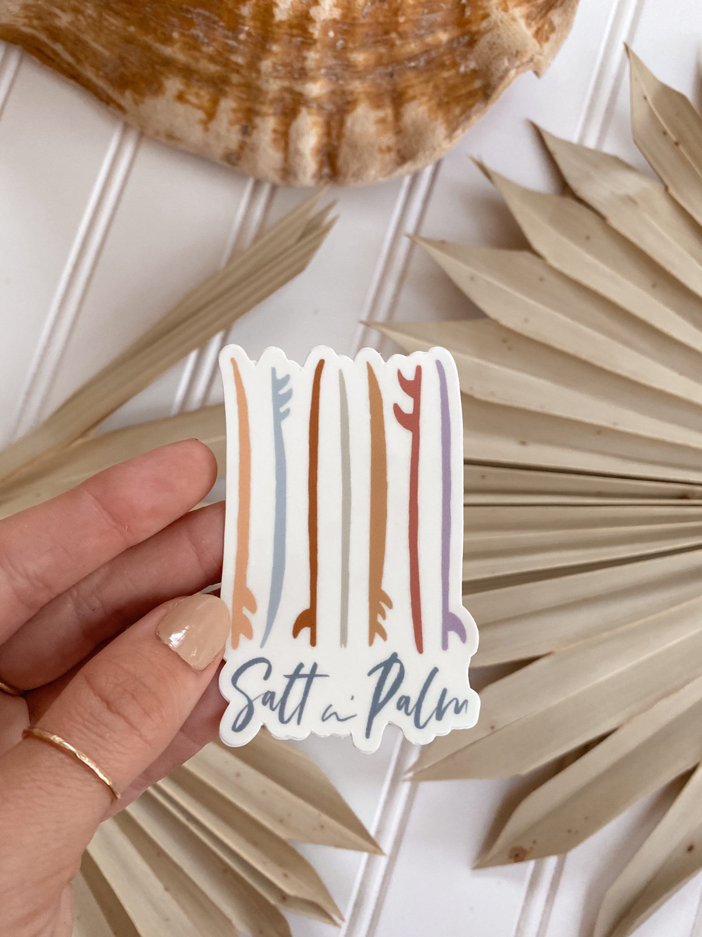 Surfboards Vinyl Sticker Surf Sticker Beach Sticker | Etsy