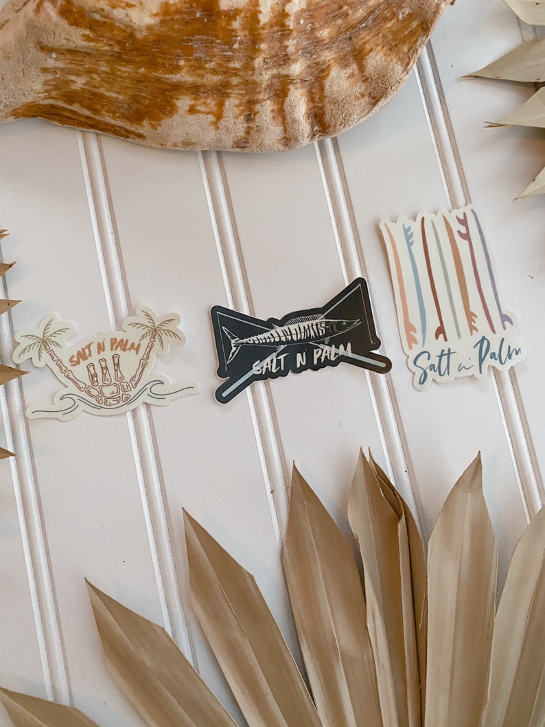 Surfboards Vinyl Sticker Surf Sticker Beach Sticker - Etsy