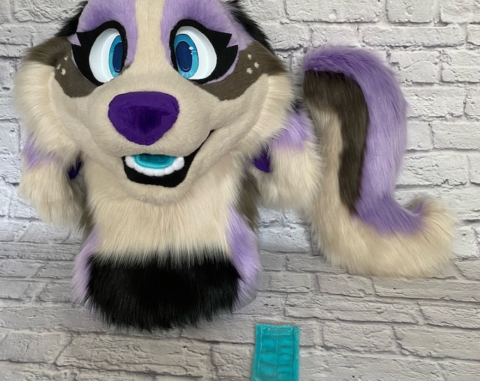 Purple Mutt Premade Fursuit - Etsy